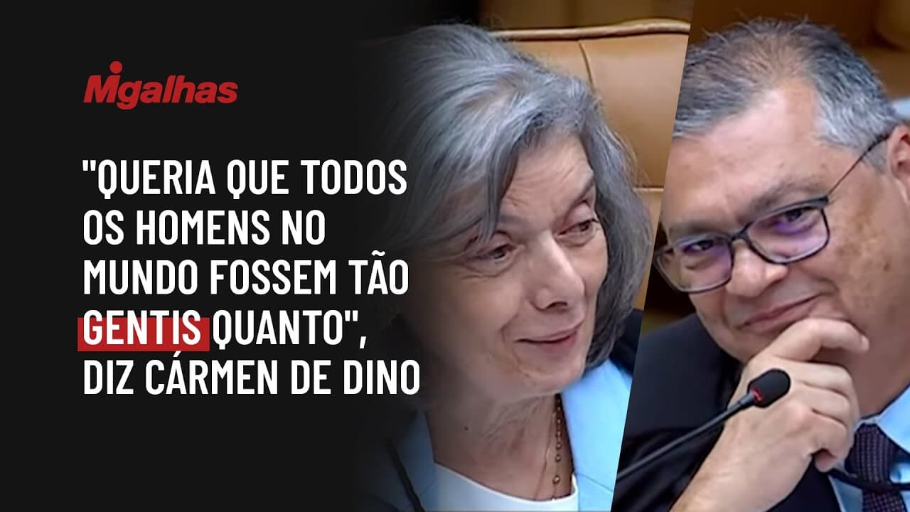 “Queria que todos os homens fossem gentis assim", diz Cármen de Dino ...
