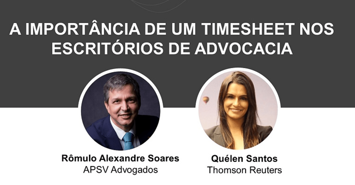 Webinar "A importância de um Timesheet em um escritório de advocacia ...