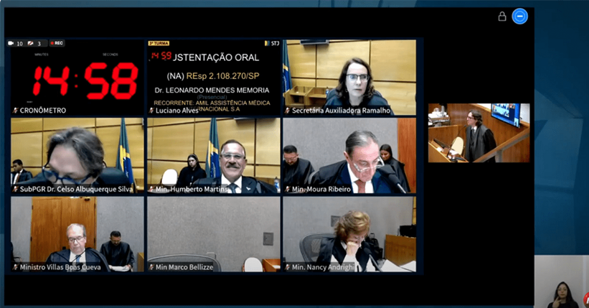 Ministra Nancy Andrighi parabeniza advogado por sustentação sucinta ...